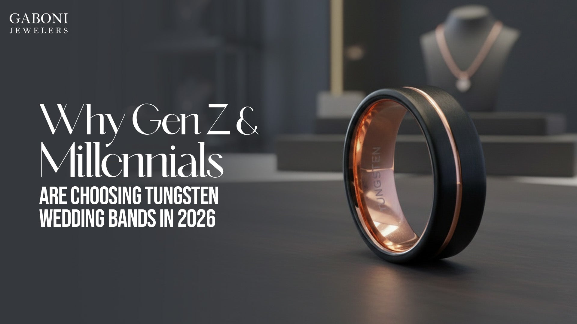Why Gen Z & Millennials Are Choosing Tungsten Wedding Bands in 2026 ...